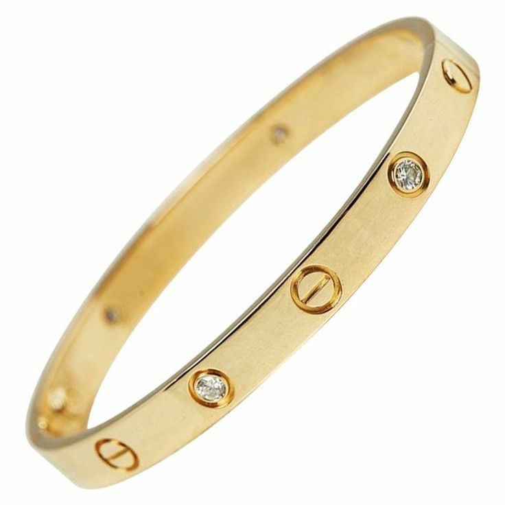 Cartier inspired bracelet (gold) – Ghaba