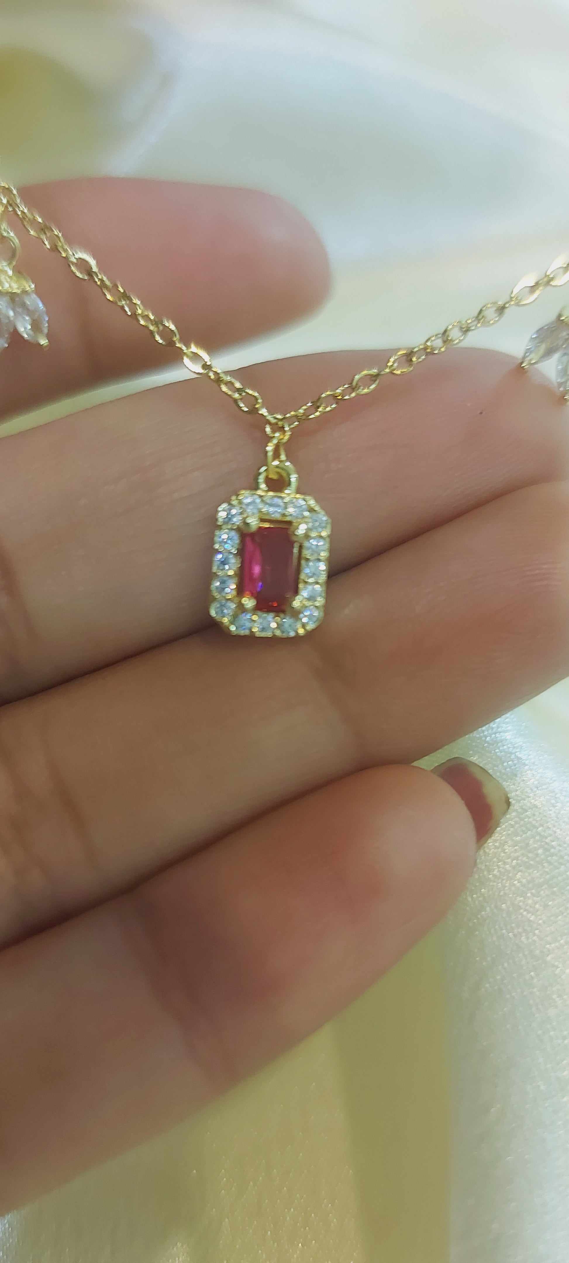 Egyptian ruby necklace – Ghaba